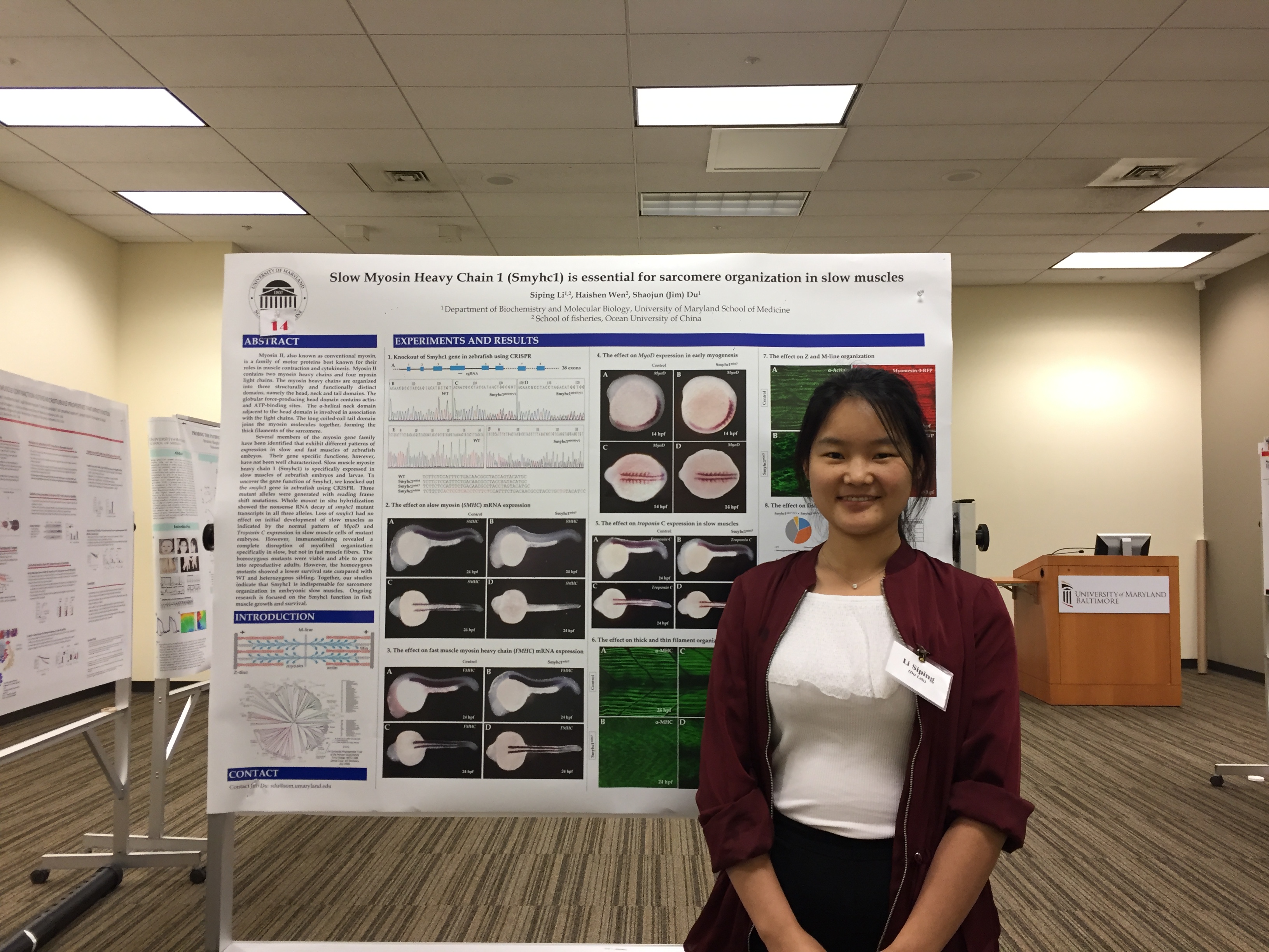 Visiting Ph.D. Student from Ocean University of China: Siping Li | IMET